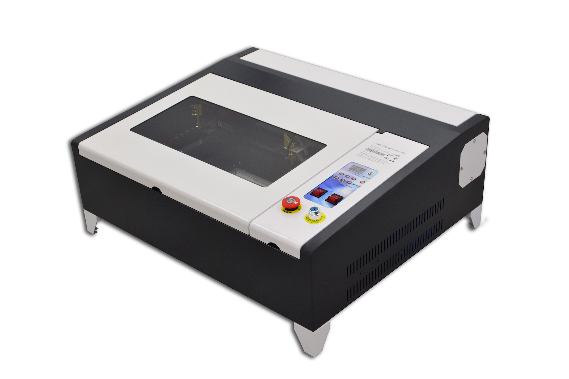 40W CO2 laserplotter 40x40 cm